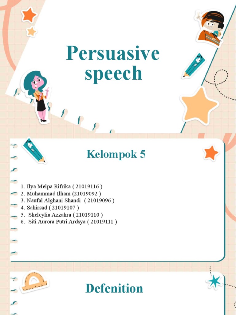 Persuasive Speech | PDF