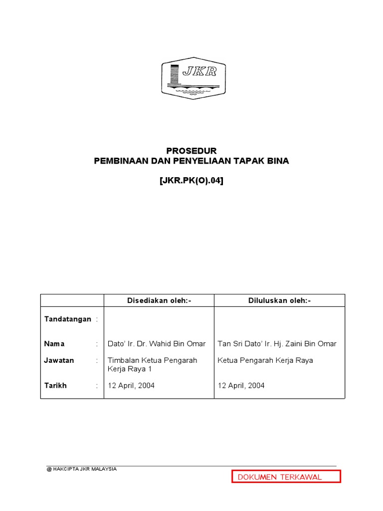 Amp Penyeliaan Tapak Bina | PDF