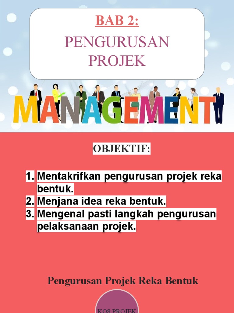 Bab 2 Pengurusan Projek Reka Bentuk | PDF