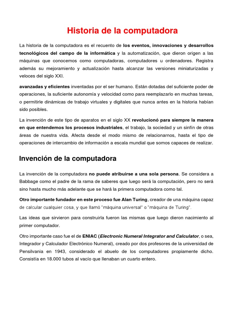 Tarea 1 PC, Ibm, Bus | PDF | Computadoras personales | Microsoft Windows