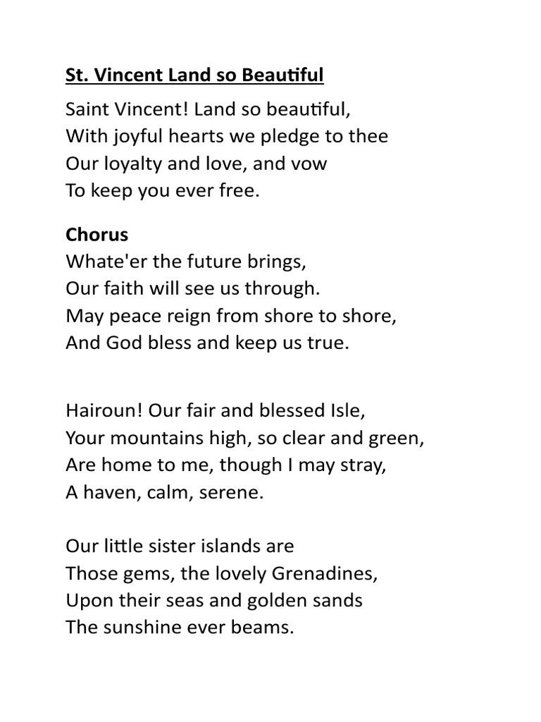 Independence Songs Large Print | PDF