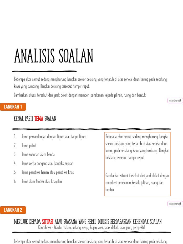 Tenkik Menjawab Soalan SPM PSV Kertas 2 | PDF