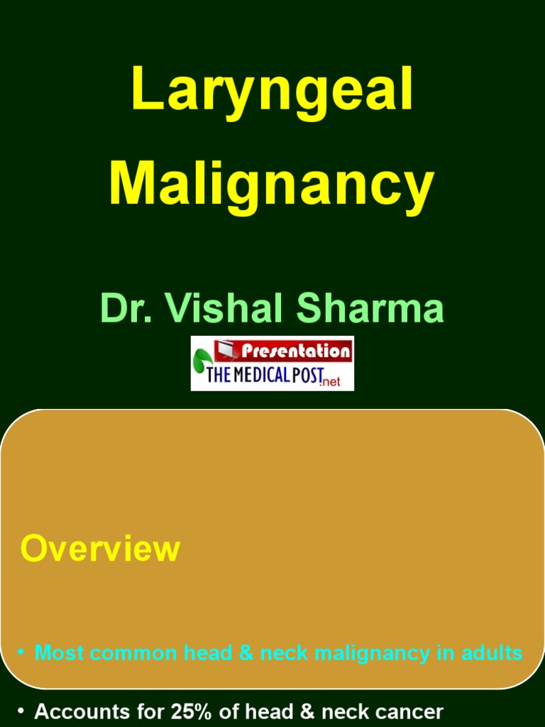 15 Laryngeal Malignancy | PDF | Larynx | Carcinoma
