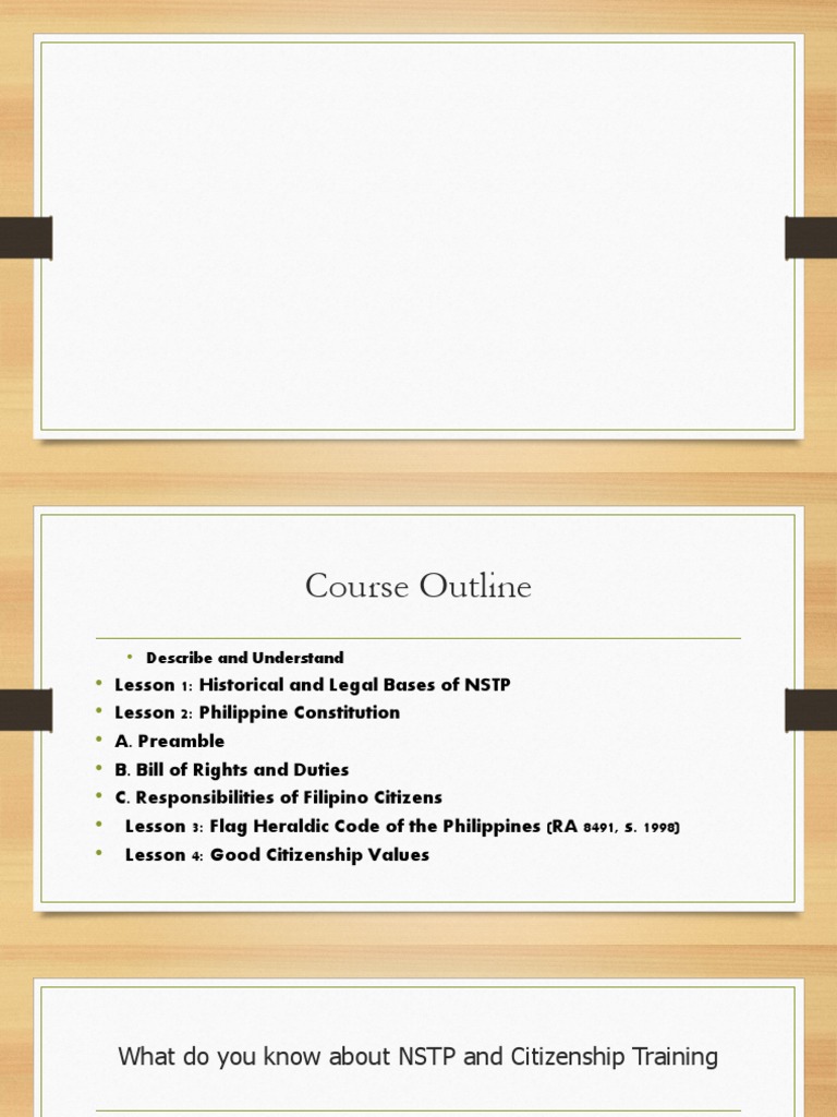 Module 1 Citizenship Training | PDF | Citizenship | Justice