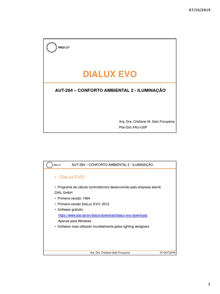 DIALux EVO Tutorial | PDF | Auto Cad | Informática