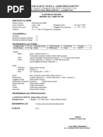 Format Asli Laporan Hasil Mcu | PDF