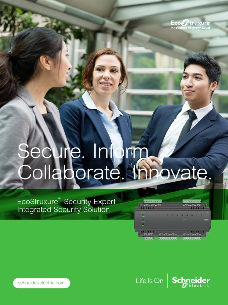 EcoStruxure Security Expert Brochure | PDF | Computer Security | Security