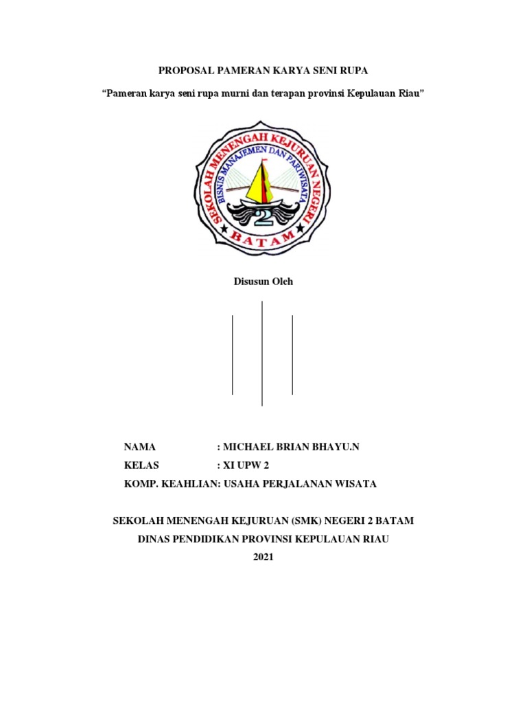 Proposal Pameran Karya Seni Rupa | PDF
