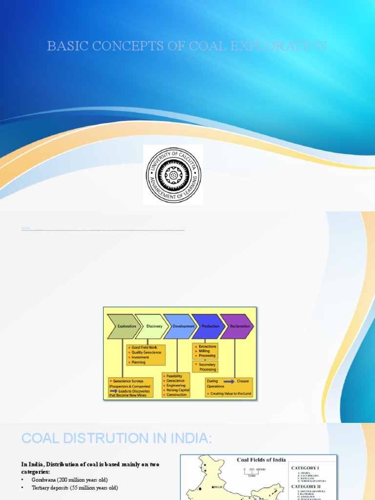 Basic Concepts of Coal Exploration | PDF | Coal Mining | Drilling