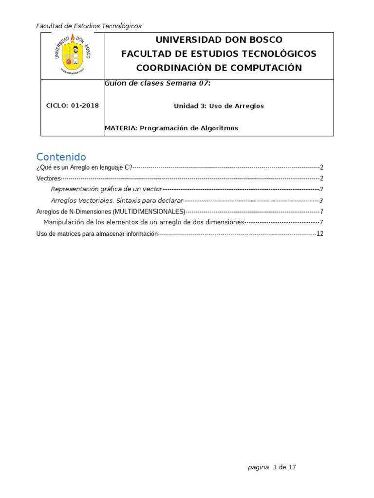 Uso de Arreglos en C: Guía Completa | PDF | Estructura de datos de matriz | Programación de ...