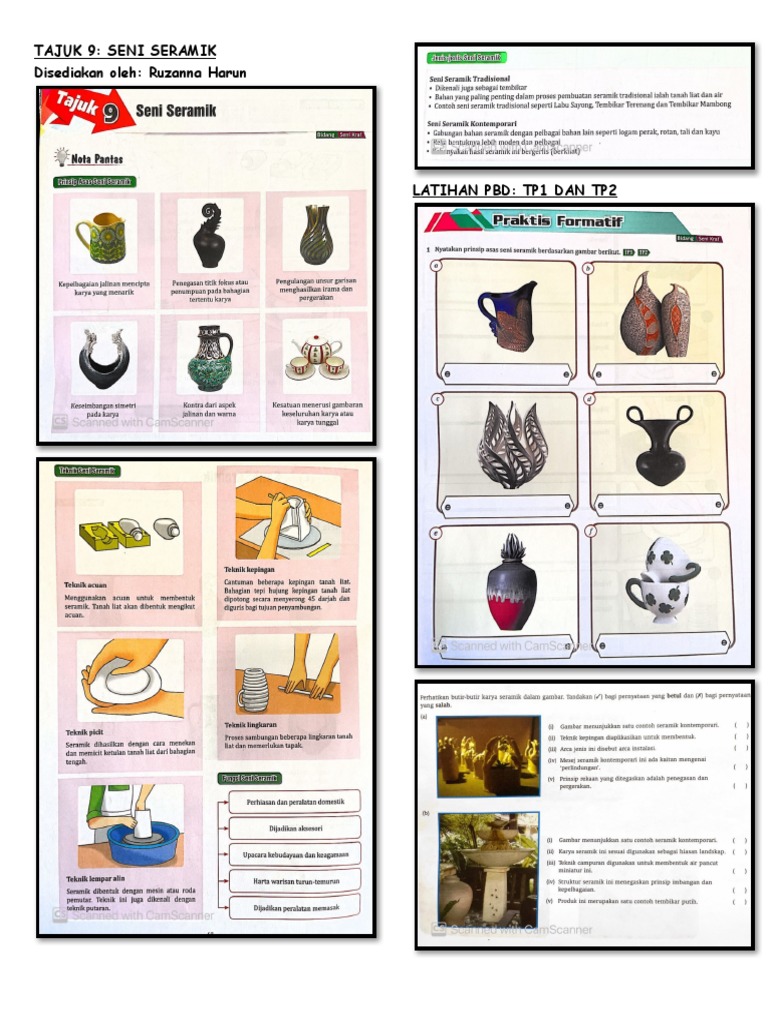 Tajuk 9 Seni Seramik | PDF