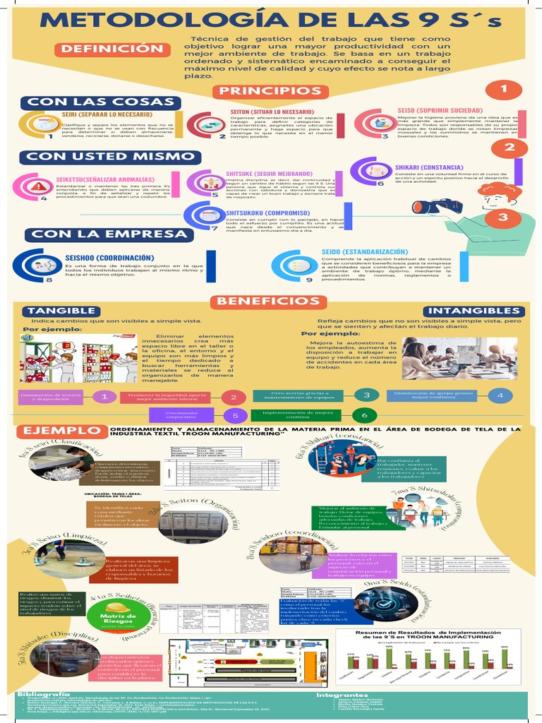 Metodología de Las 9 S | Descargar gratis PDF | Procesos de negocio | Producción y fabricación