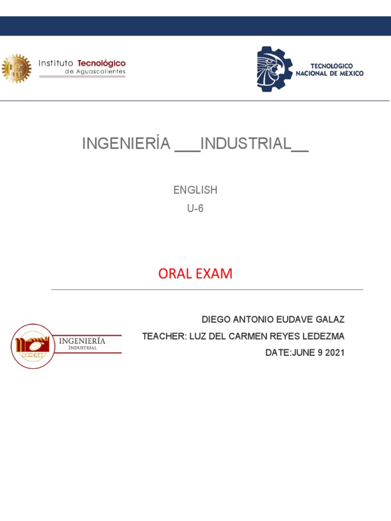 Oral Exam | PDF