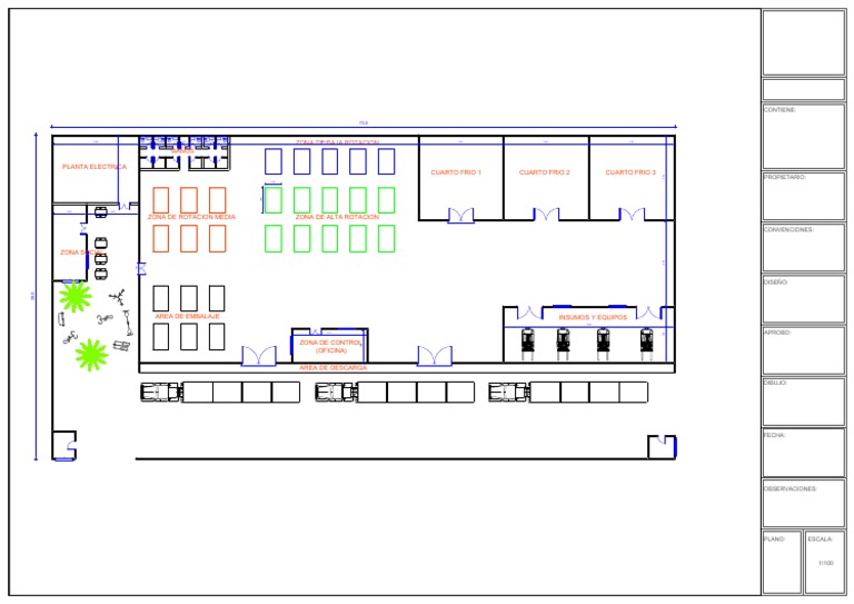 Planos de Bodega 1 en PDF | PDF