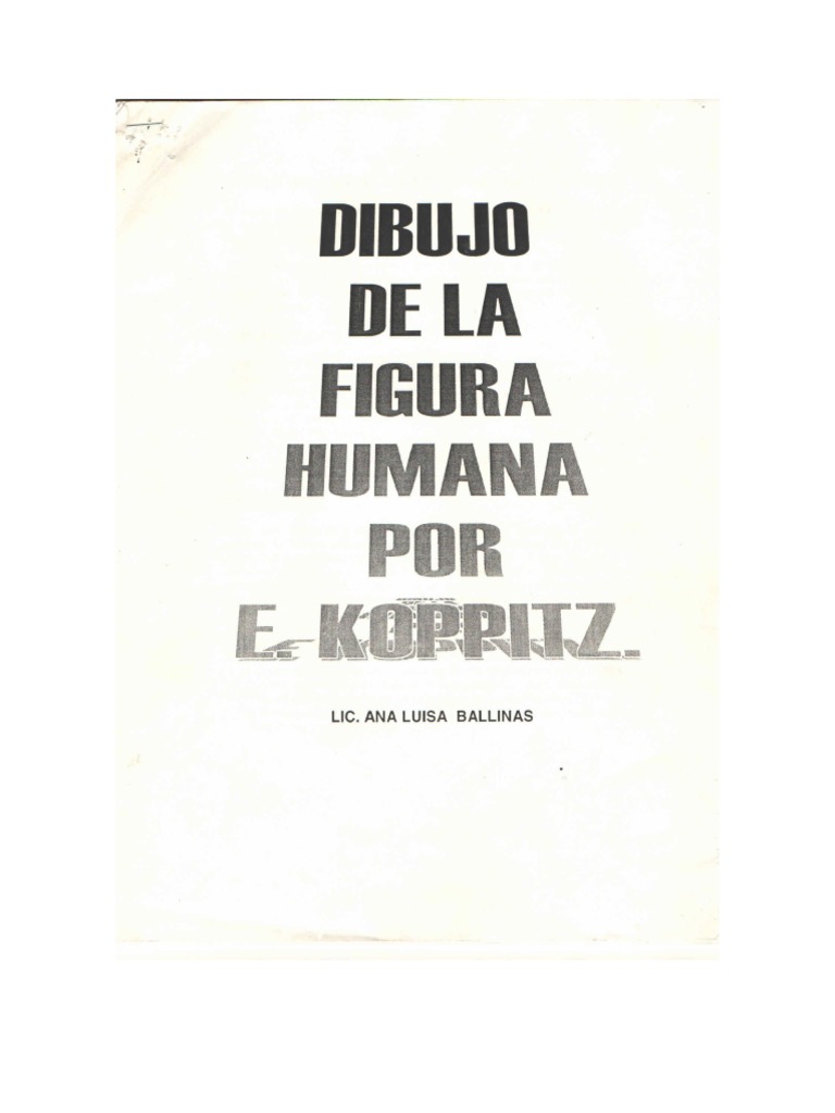 31 Dibujo de La Figura Humana - KOPPITZ | PDF