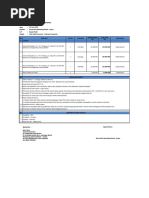 Penawaran Harga Internet Dedicated iForte | PDF
