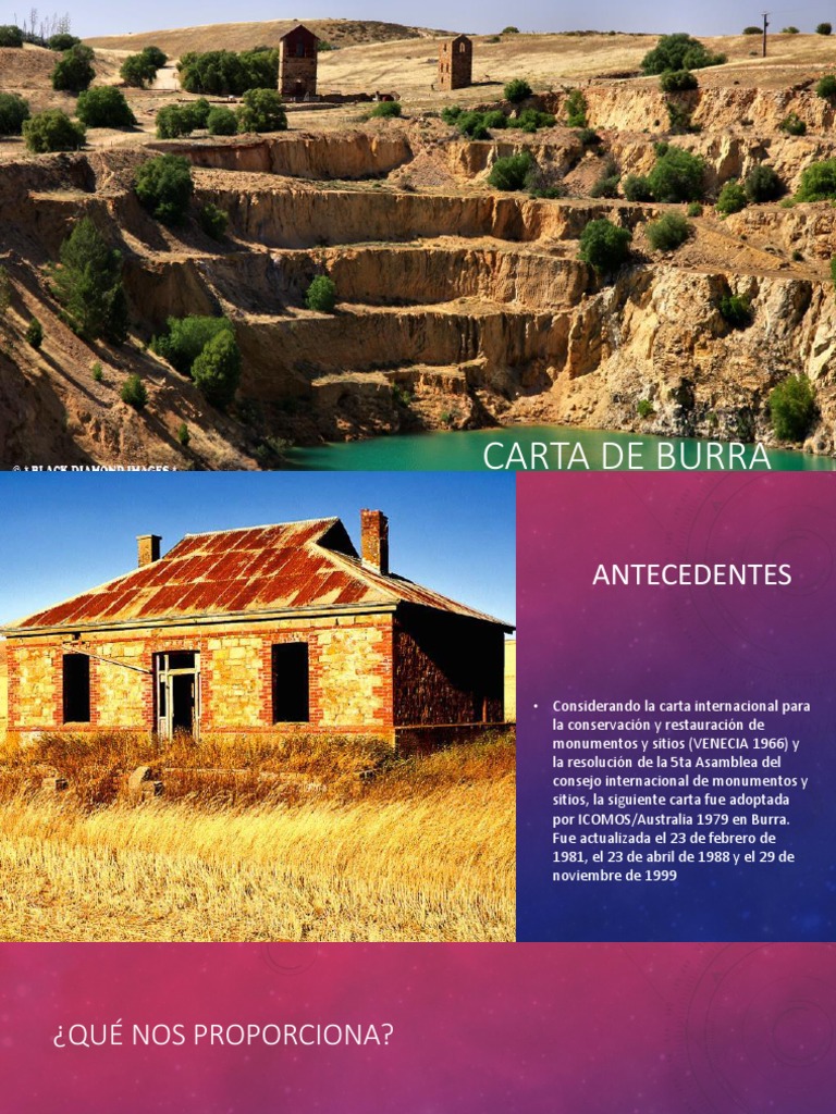 Carta de Burra | PDF