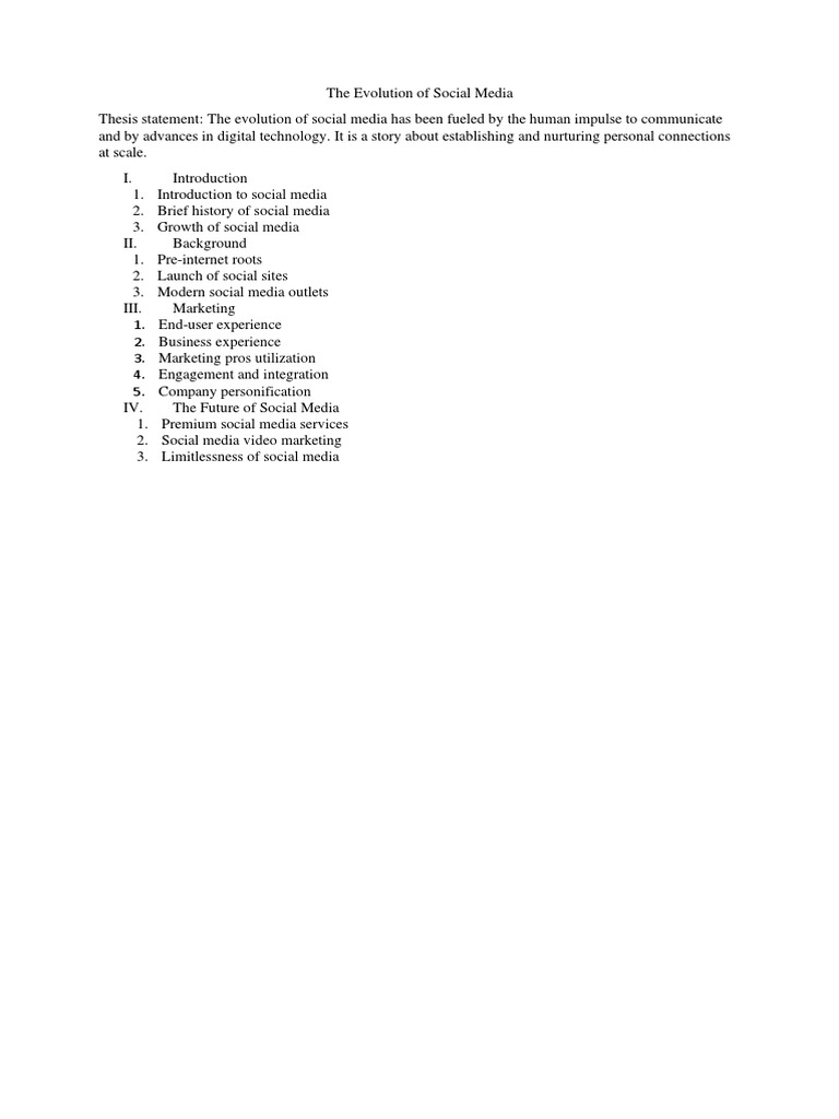 The Evolution Of Social Media Pdf