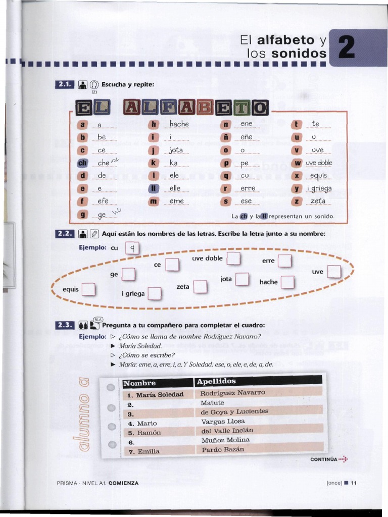 Prisma Comienza A1 | PDF