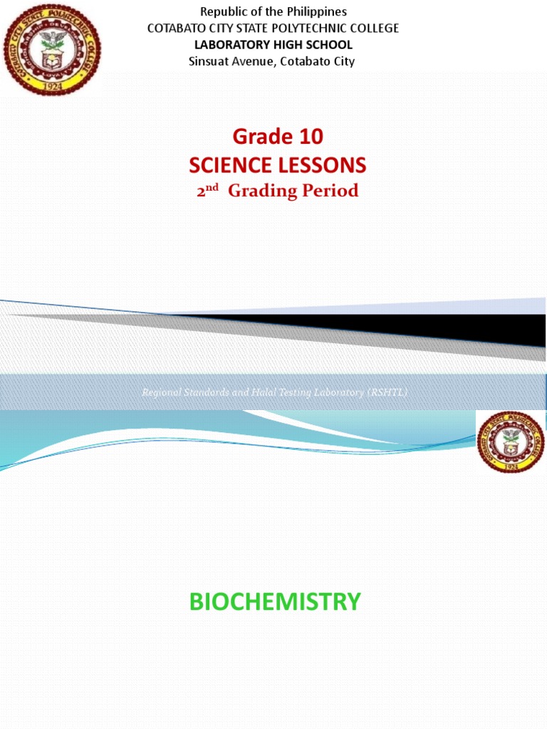 Grade 10 Biochemistry Basics | PDF | Carbohydrates | Biomolecules