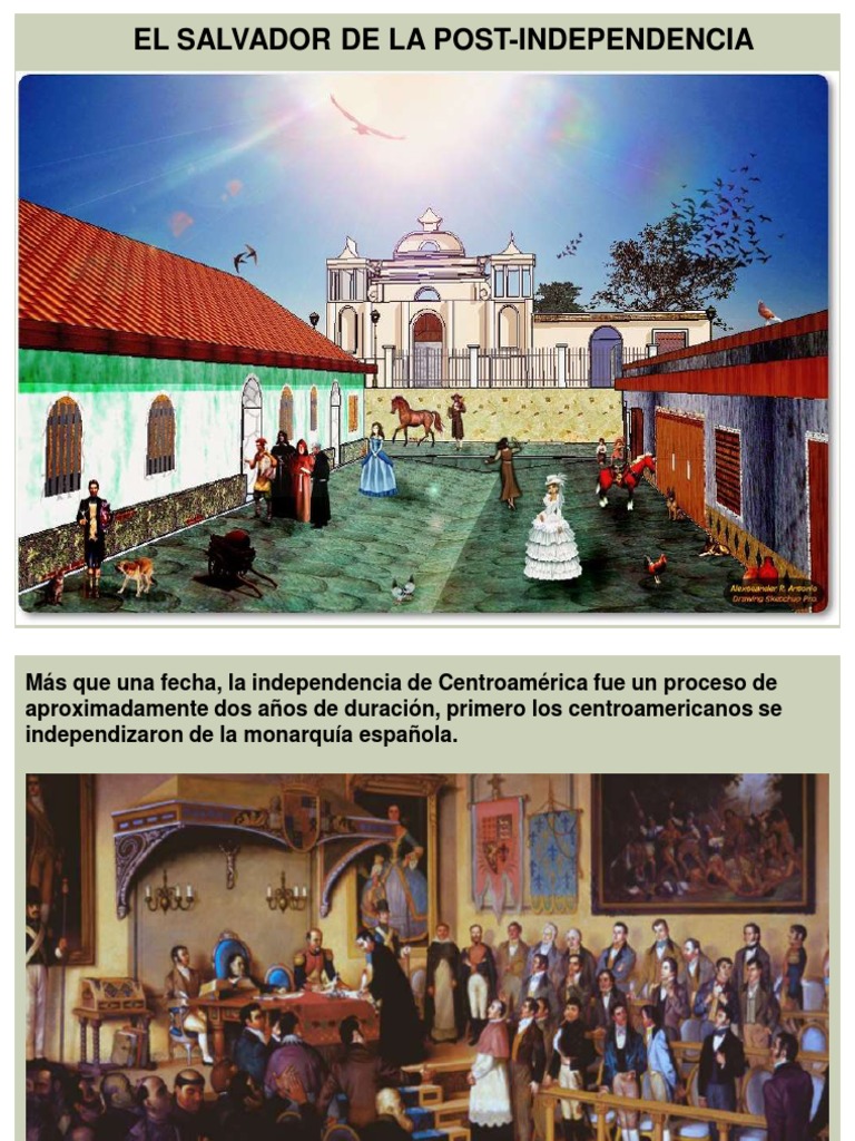 Post-Independencia de El Salvador: 1840-1871 | PDF | Centroamérica ...