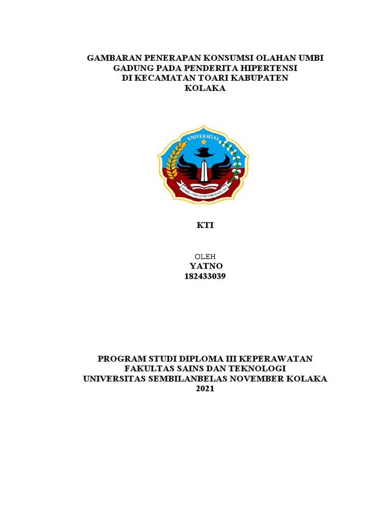 Kti Lengkap Revisi | PDF