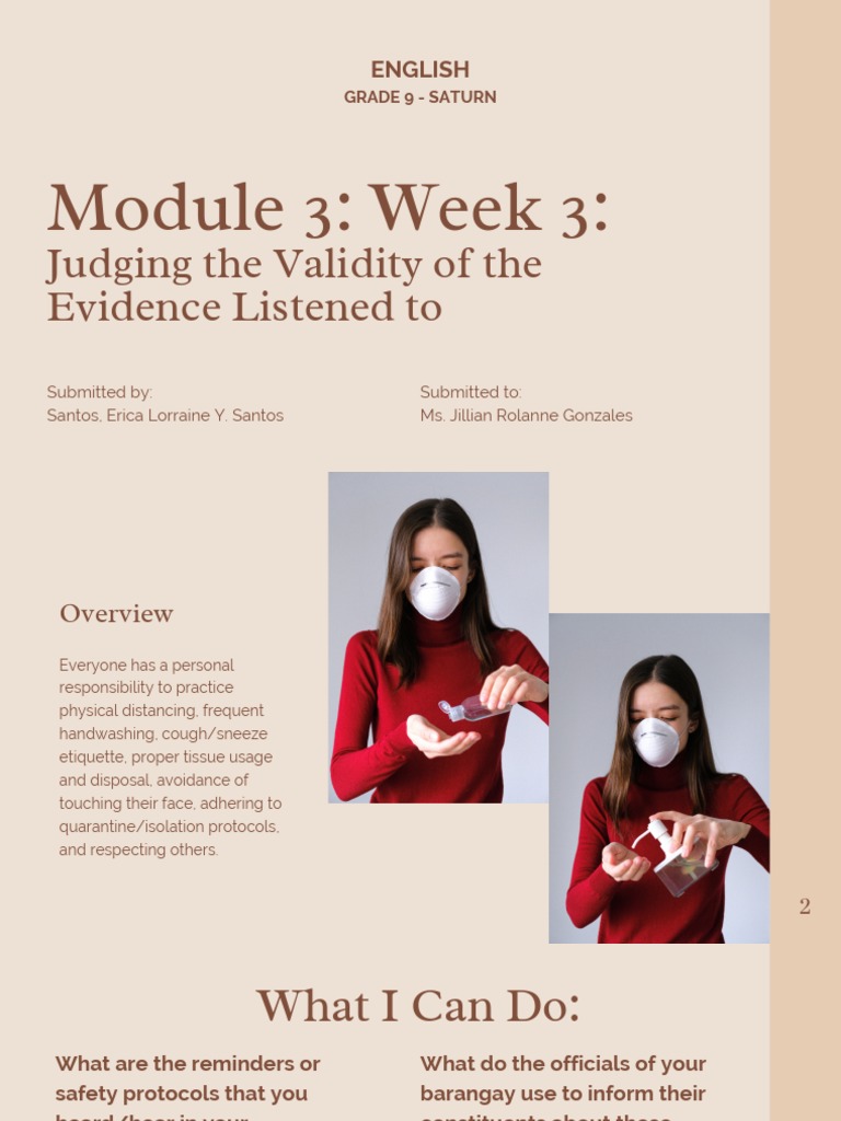 English (Mod 3) | PDF | Etiquette | Disasters