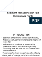 Desilting Basin Operation Guidelines | PDF | Sediment | Deposition ...