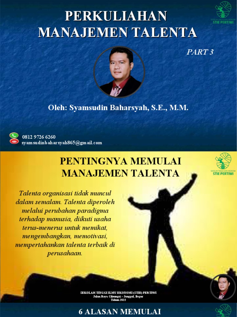 Manajemen Talenta di Perusahaan | PDF | Karier & Perkembangan