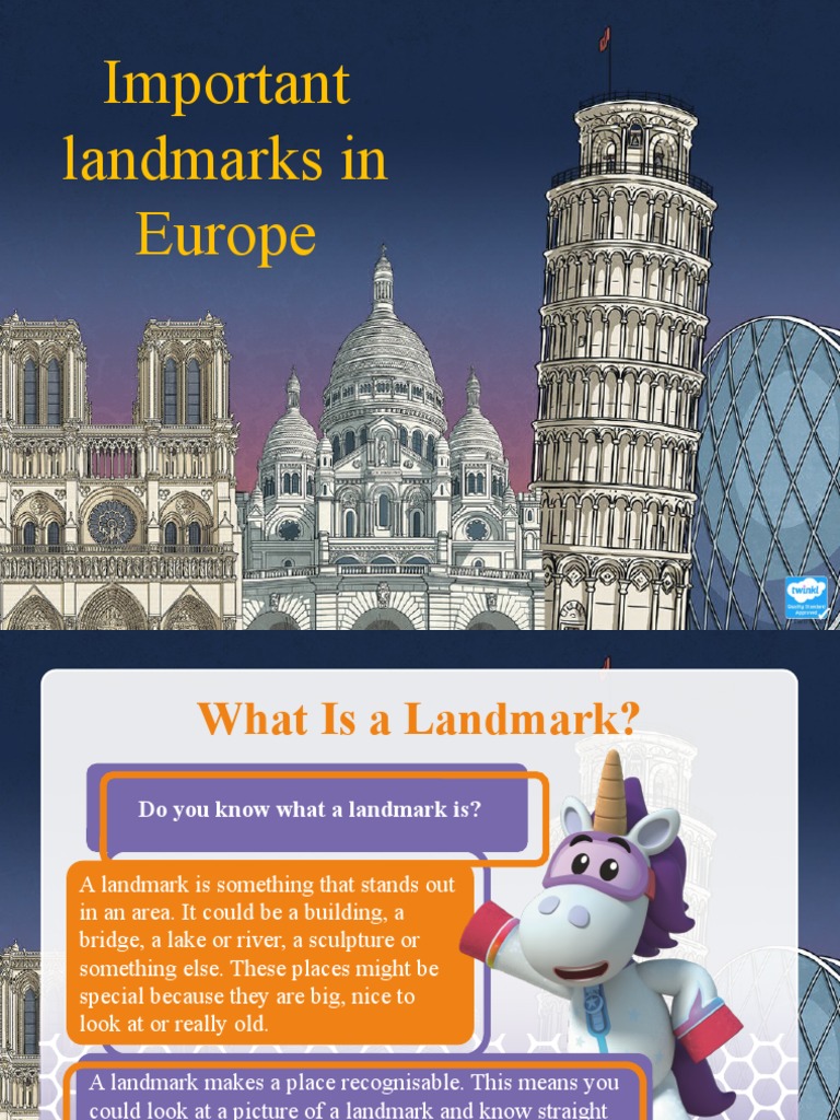 Famous European Landmarks Guide | PDF | Egyptian Pyramids