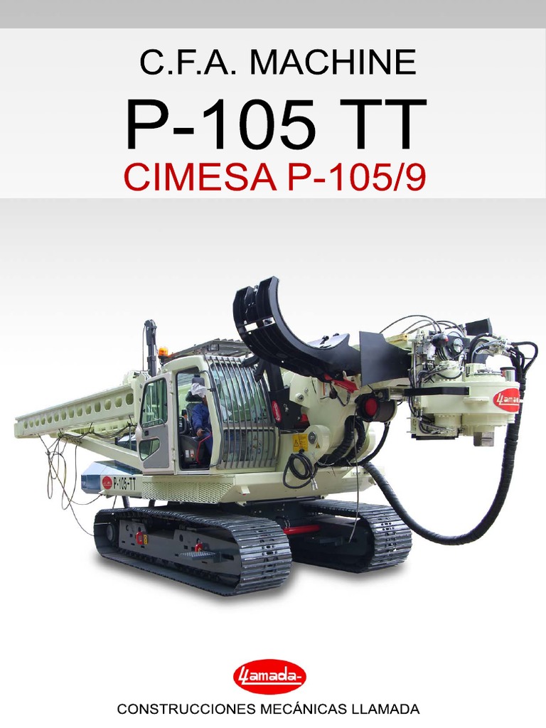 Manual p105-9 Cimesa | PDF | Partes de vehículo | Motores