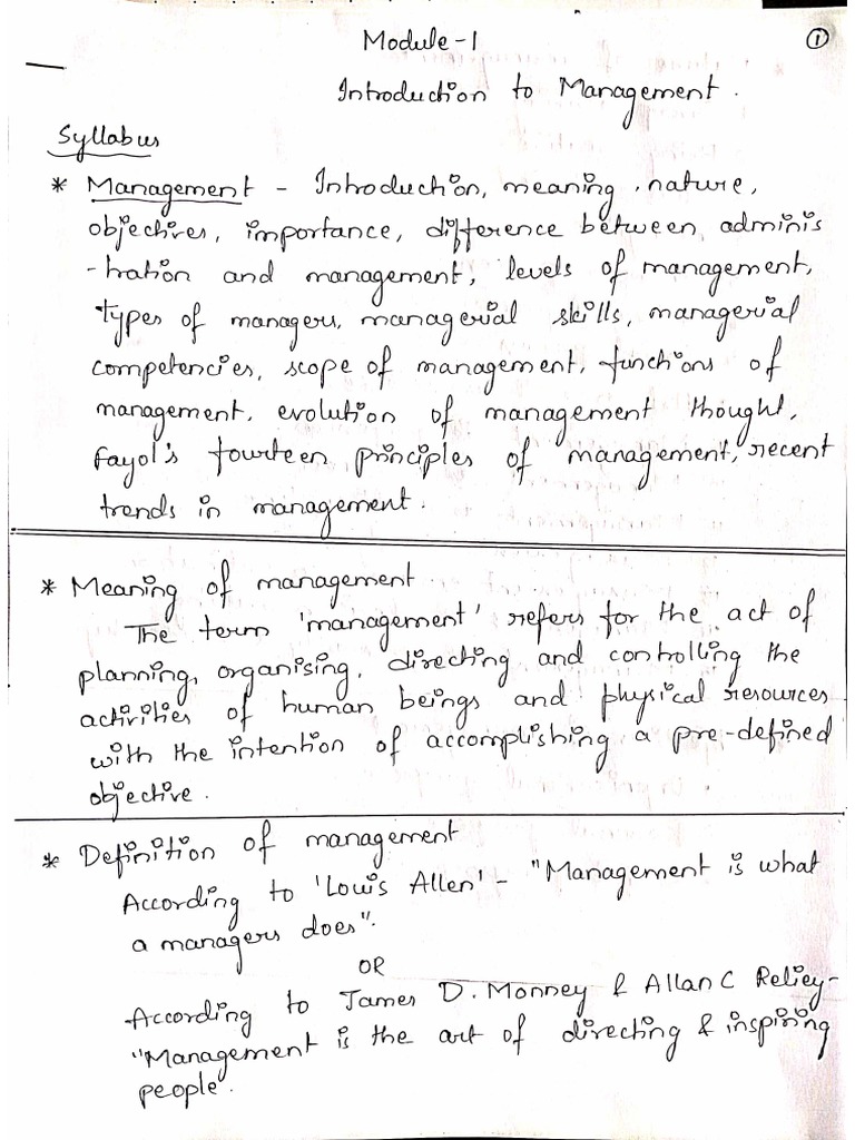MOB Hand Book Unit-1 | PDF
