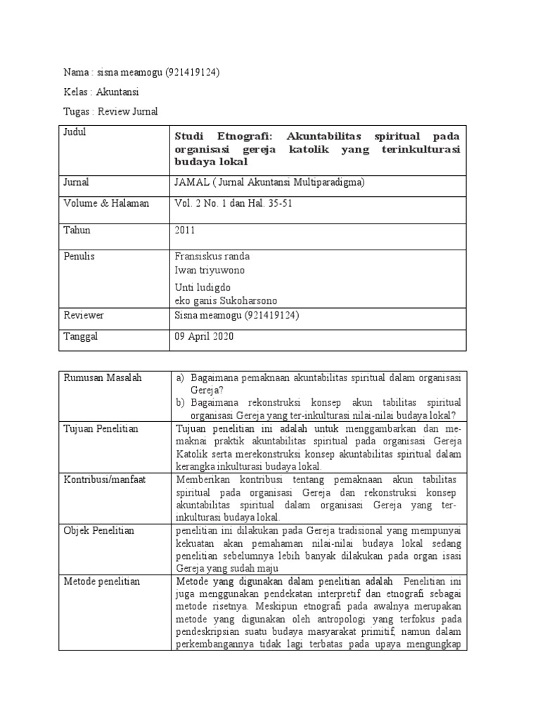 Sisna Meamogu Pertemuan 12 | PDF