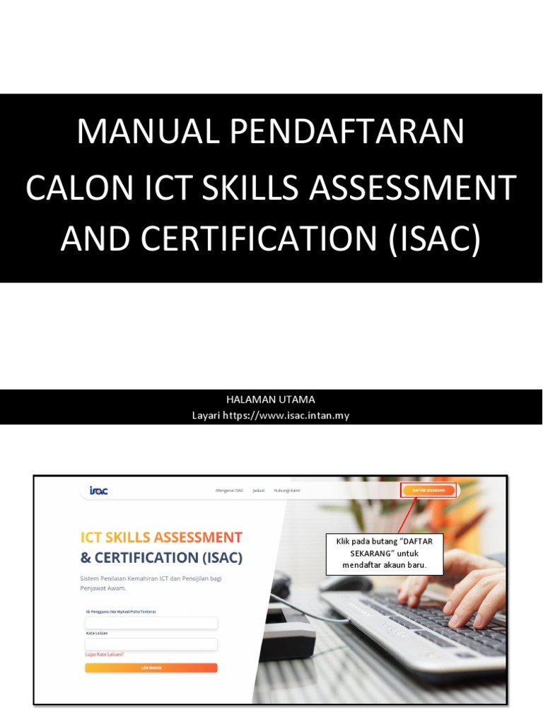 Manual Pendaftaran Isac | PDF