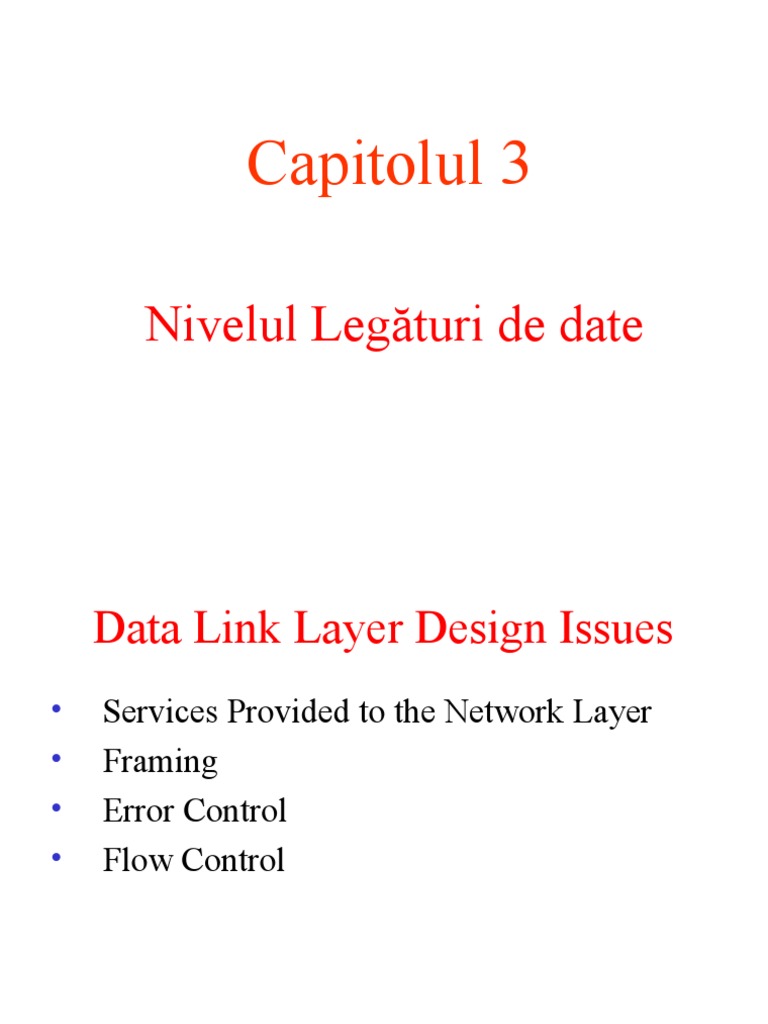 Chapter 3 Pdf Error Detection And Correction Networking Standards
