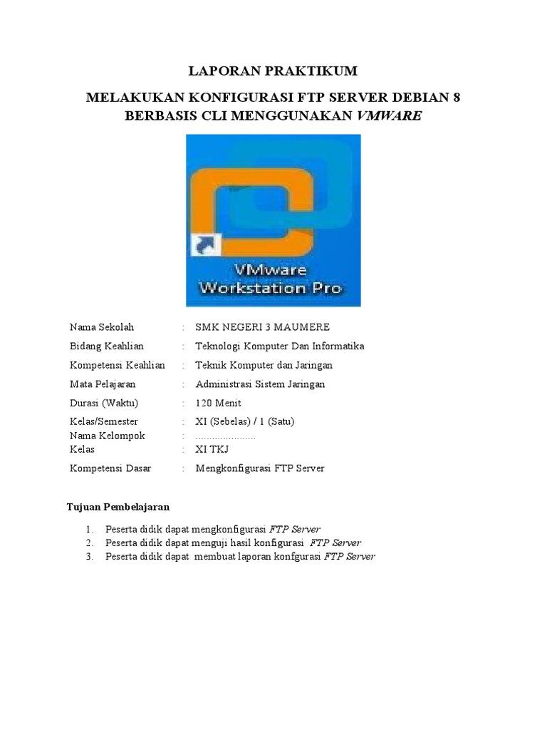 4.4 Laporan Praktikum FTP Server | PDF