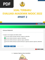 SOAL Dan JAWABAN EVALUASI MOOC | PDF