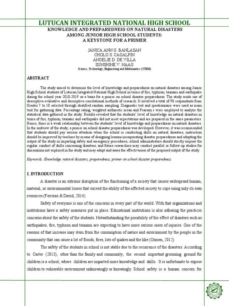 Sample Full Paper PR2 | PDF | Emergency Management | Tsunami