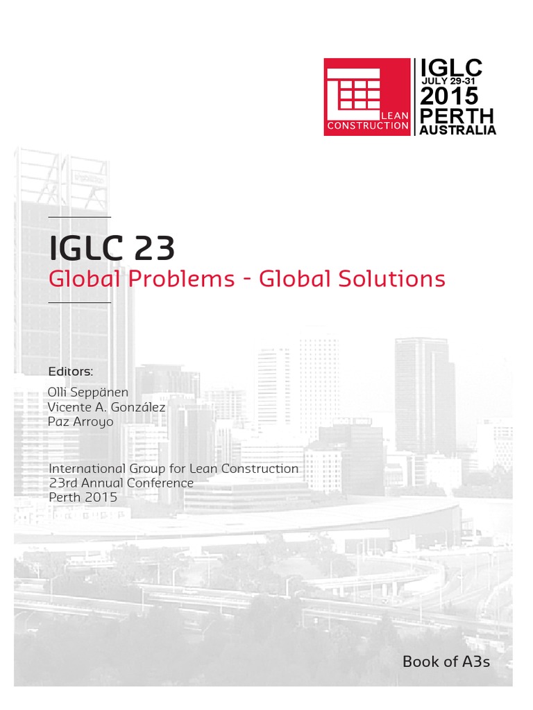 Australia Conference Lean Construction | PDF | Logistics | Business