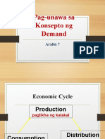 Ano Ang Kahulugan NG Demand, Demand Function | PDF