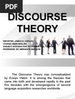 Discourse Competence | PDF | Linguistics | Communication