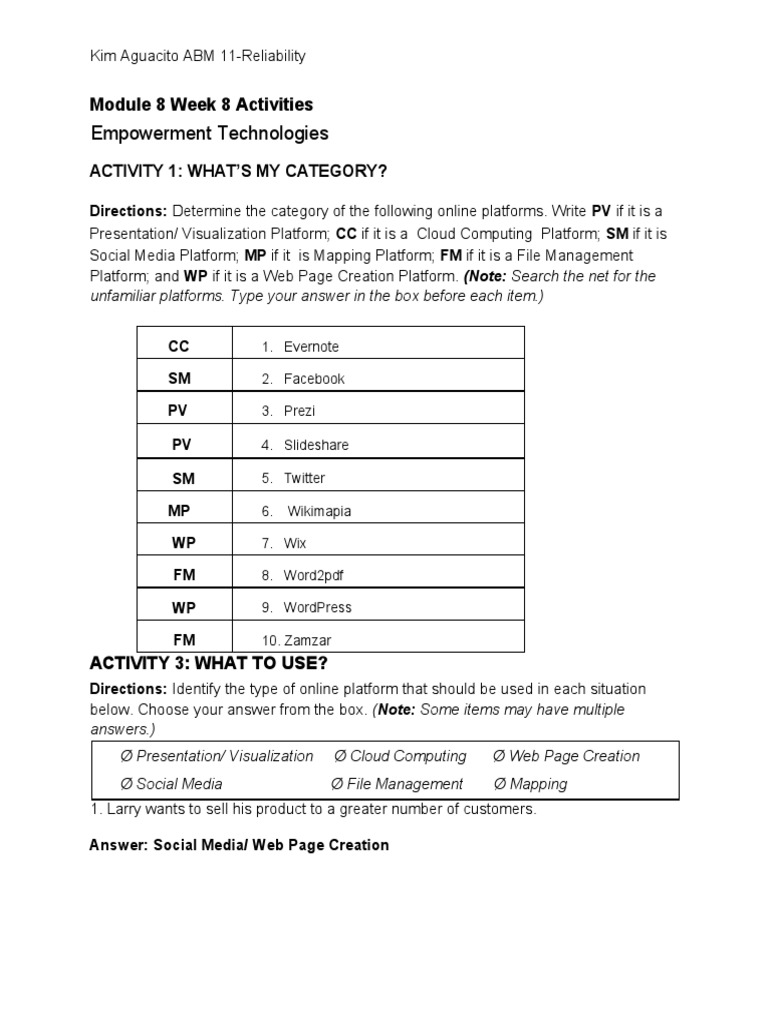 Online Platforms for Student Success | PDF | Application Software ...