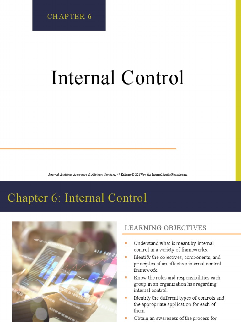 Chap 6 - Internal Control | PDF | Internal Control | Internal Audit