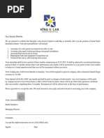 Concentrix Offer Letter | PDF