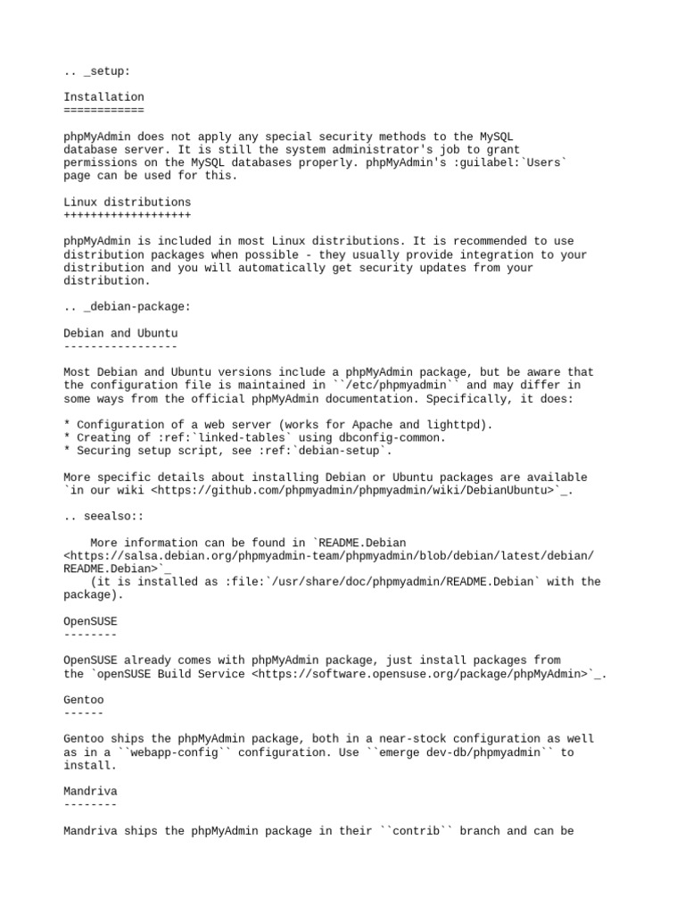 Setup RST | PDF | Http Cookie | Networking