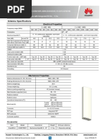 RRU5502 (1800 + 2100) - Technical Specifications Dual | PDF | Lte ...