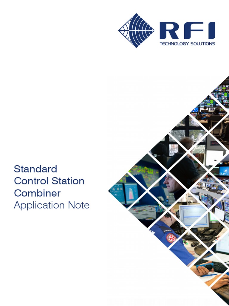 RFI Standard Control Station Combiner, CSxxxx-yy05-zz Application Note | PDF | Radio ...
