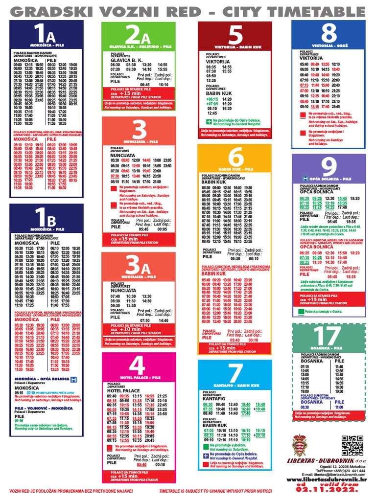 Novi Gradski Vozni Red | PDF