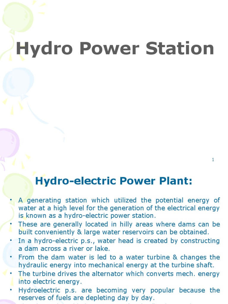 Hydro Power | PDF | Turbine | Hydroelectricity