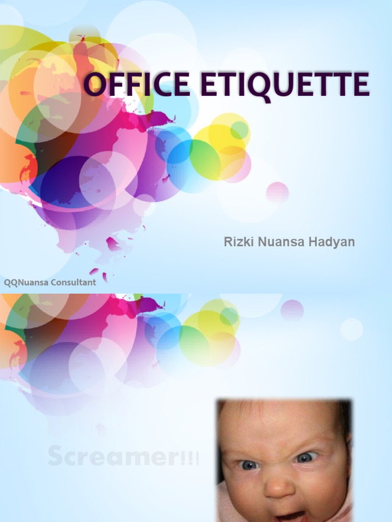Office Etiquette QQ | PDF | Etiquette